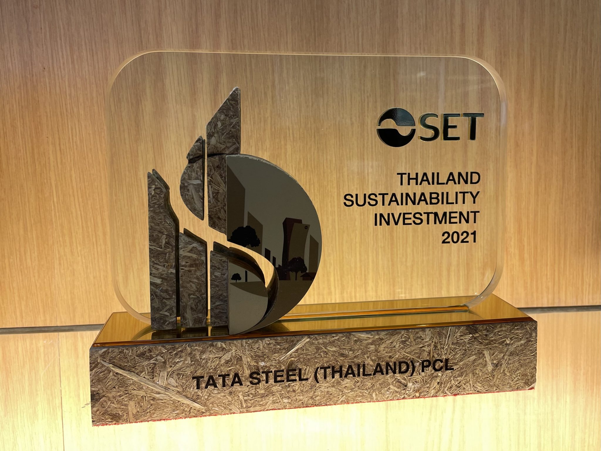 บมจ. ทาทา สตีล (ประเทศไทย) รับรางวัลหุ้นยั่งยืน ประจำปี 2564 - TATA ...