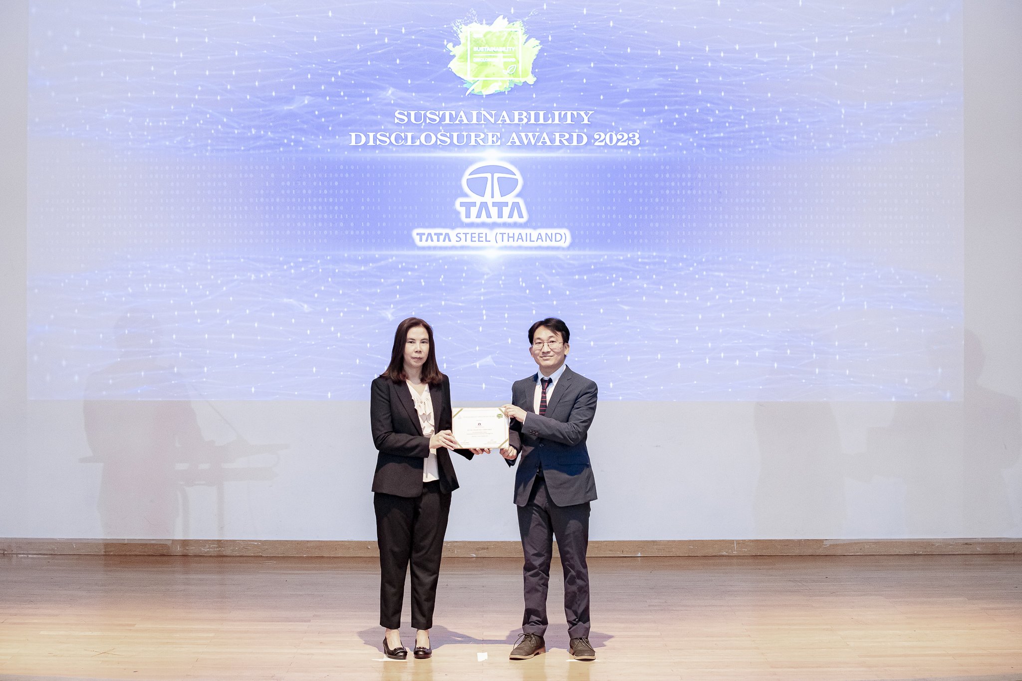 บริษัท ทาทา สตีล (ประเทศไทย) จำกัด (มหาชน) "TSTH" ได้รับรางวัลการ ...