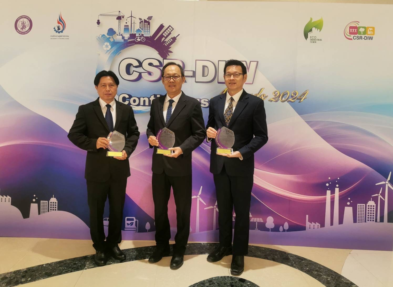 รางวัล CSR-DIW CONTINUOUS AWARDS 2024 - TATA STEEL (Thailand) PLC.